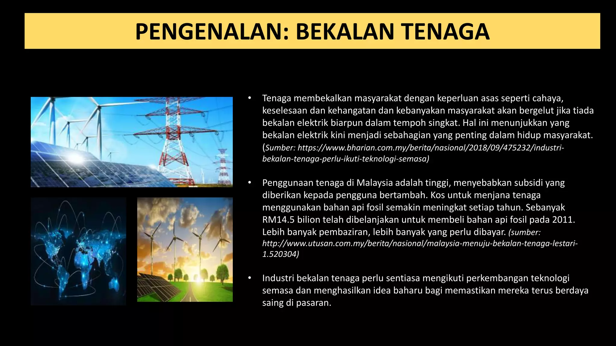 Tugasan 8: Bekalan Tenaga | PPT