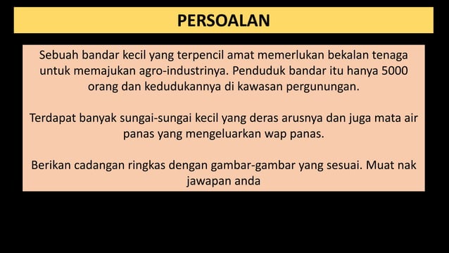 Tugasan 8: Bekalan Tenaga | PPT