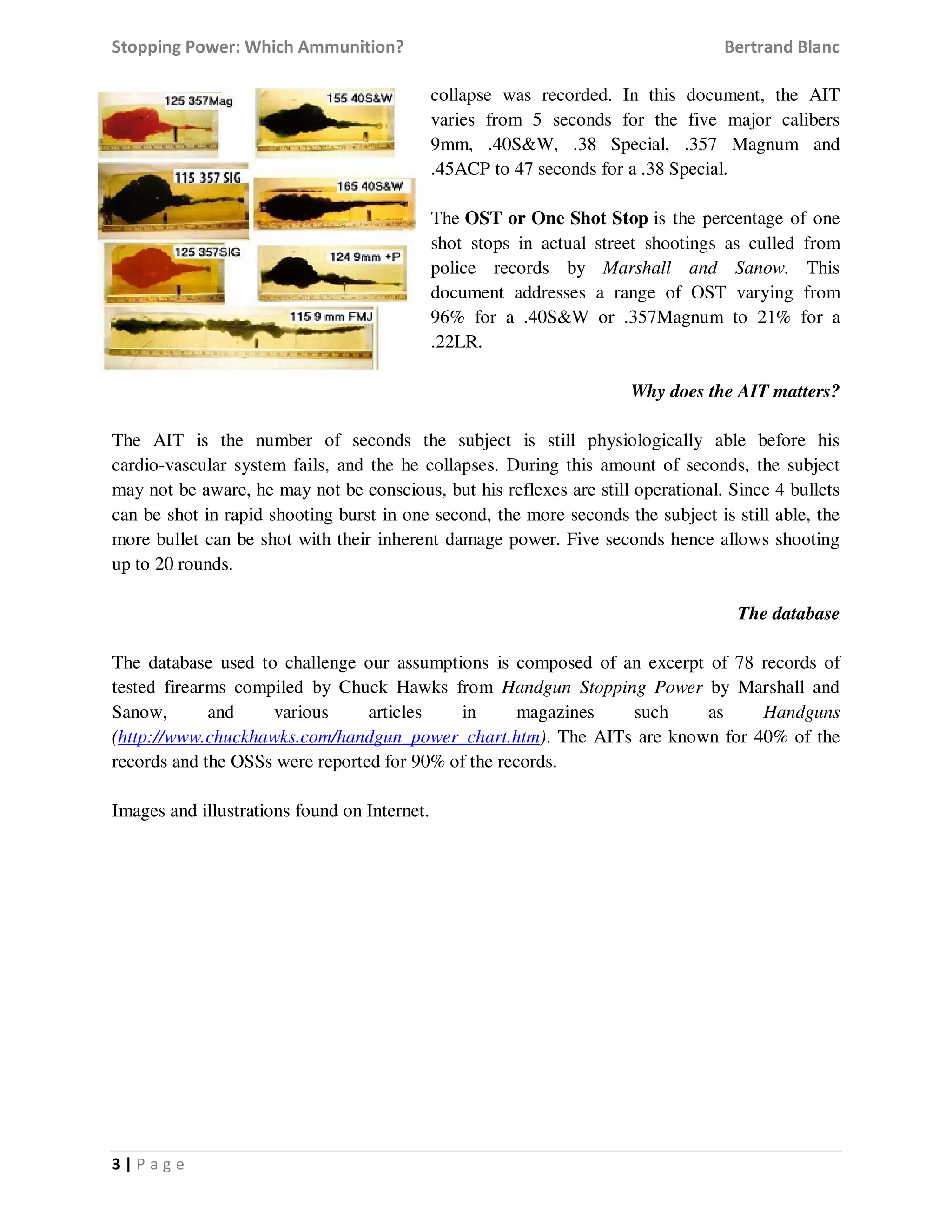 stopping_power | PDF | First Aid | Injuries