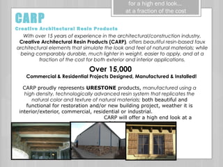 CARP wood brick | PPT