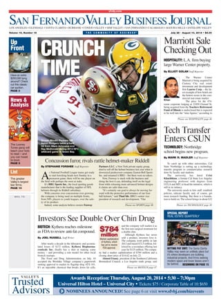 Riddell Stephanie Forshee SFVBJ | PDF