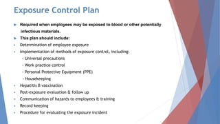 presentation blood spill handling AMC | PPTX