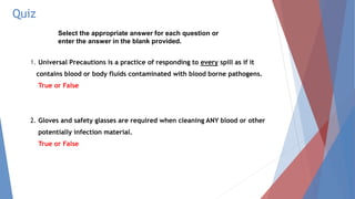 Which Of The Following Steps Are Correct In Small Blood Or Body Fluid ...