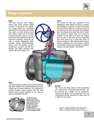 PacificValvesWedgeplugBrochureCV-408 | PDF