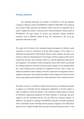 Internship Training Report | PDF