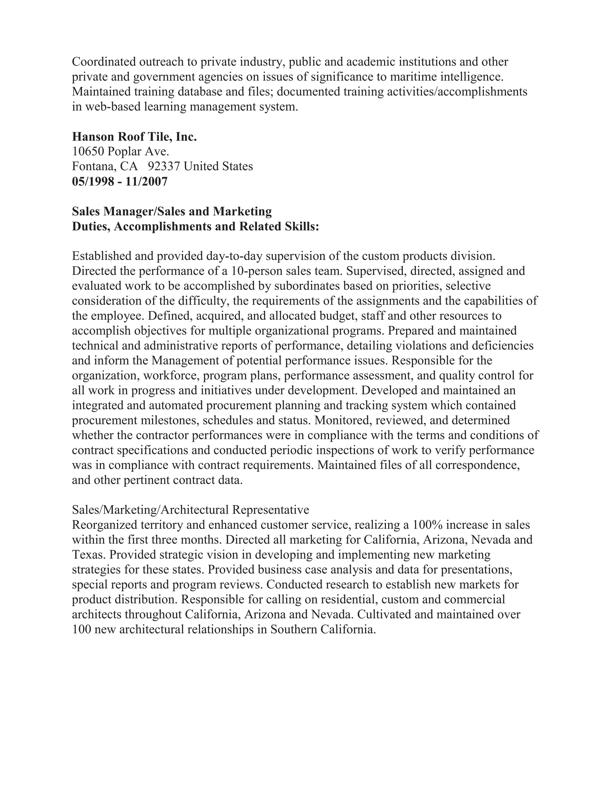 Resume 10-7-16 | PDF