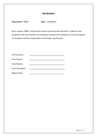 Database Implementation Final Document | PDF