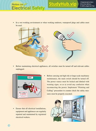 A17 Notes On Electrical Safety | PDF