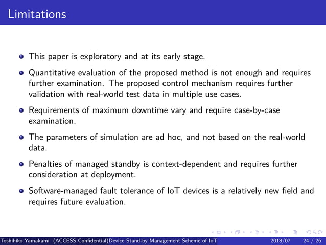 Device Stand-by Management Scheme of IoT: A Framework for Dealing with ...