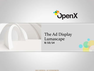 Ad Display Lumascape | PPT