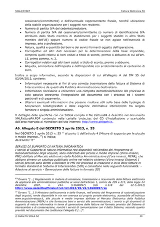 Fatturazione elettronica PA per SIGLA | PDF | Email | Internet
