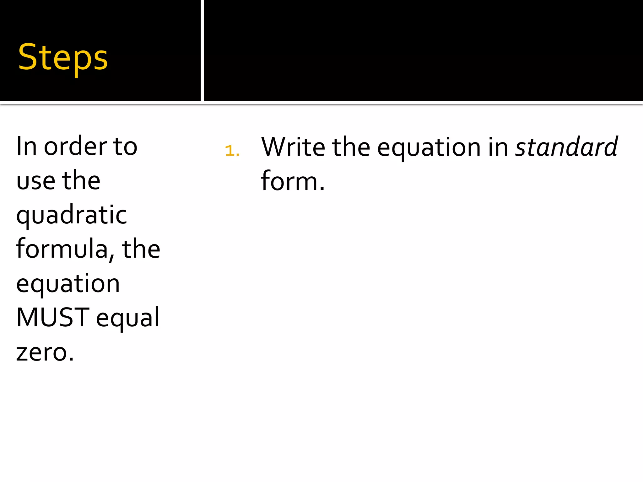 A19-5 solving quads by formula | PPTX