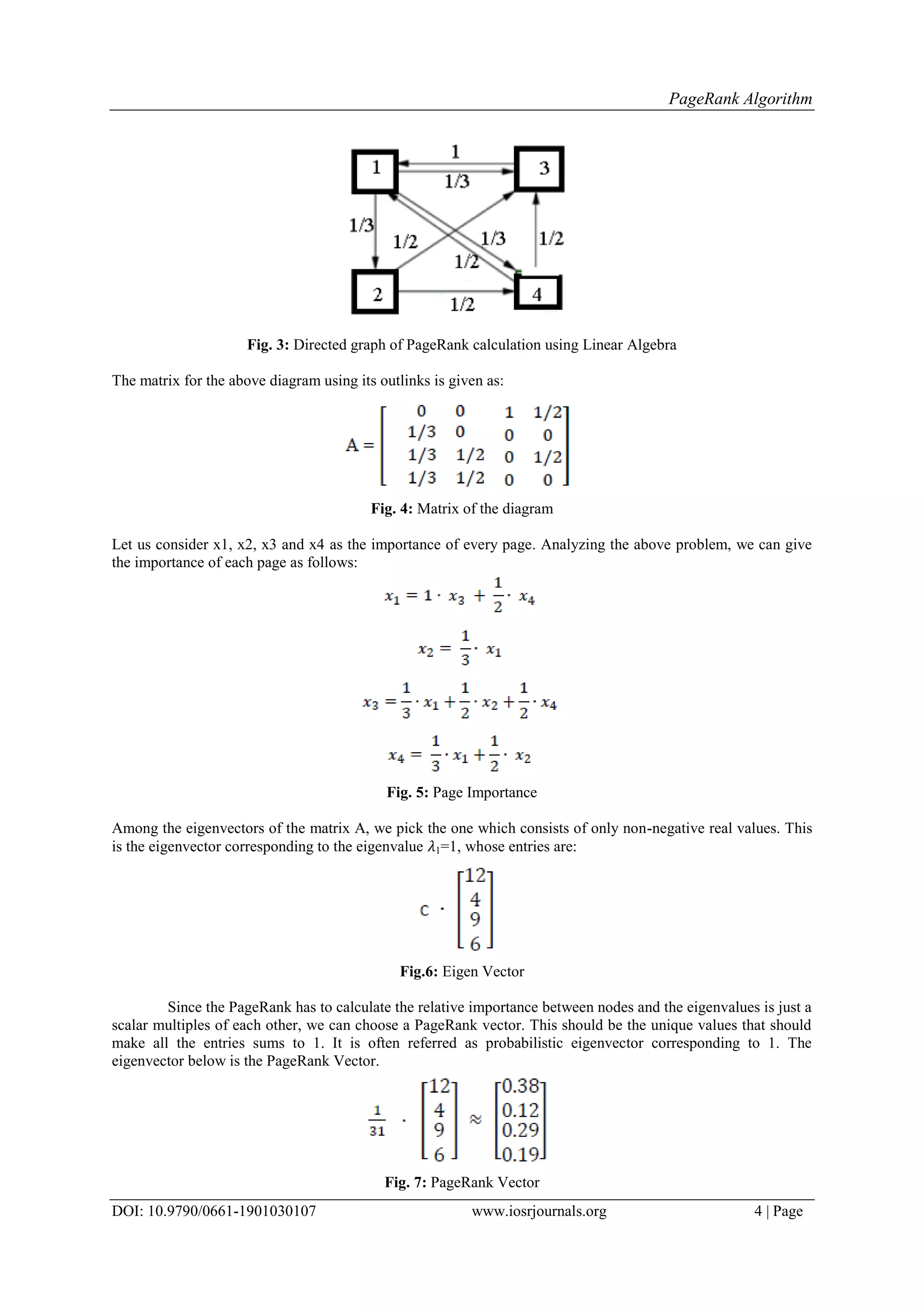 PageRank Algorithm | PDF | Search | Internet