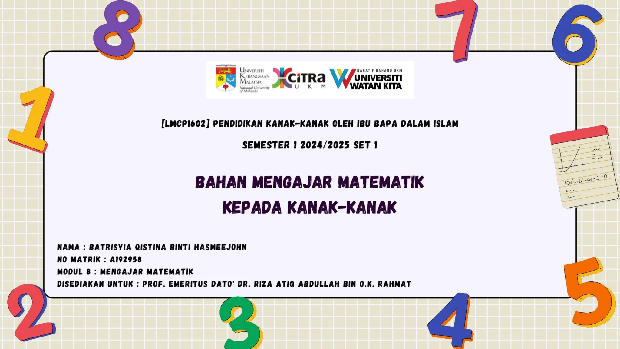 [A192958] Bahan Mengajar Matematik Kepada Kanak-Kanak.pptx