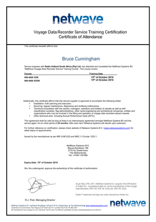 Bruce Cunningham_NW4000_Exp Oct 2018 | PDF