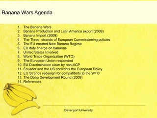 The Banana War | PDF