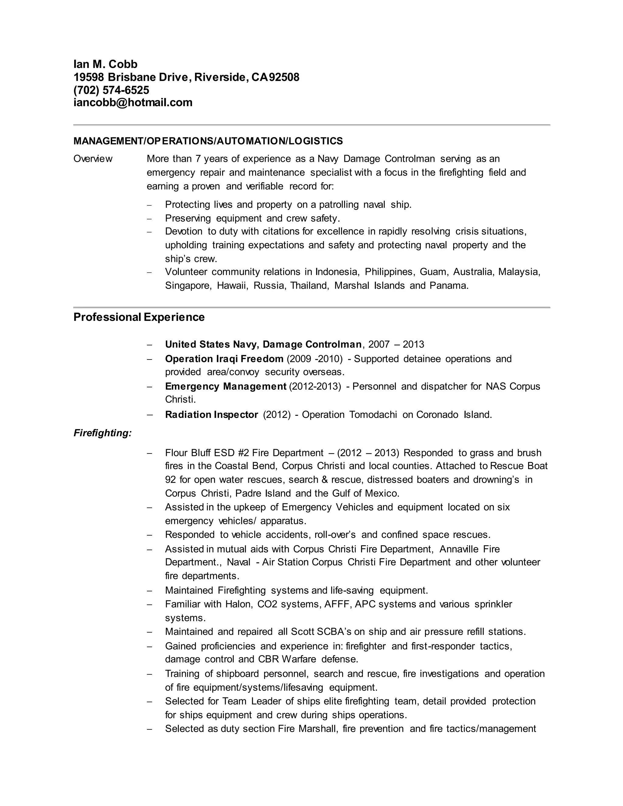Ian Resume 2017 | DOCX | Sailing | Sports