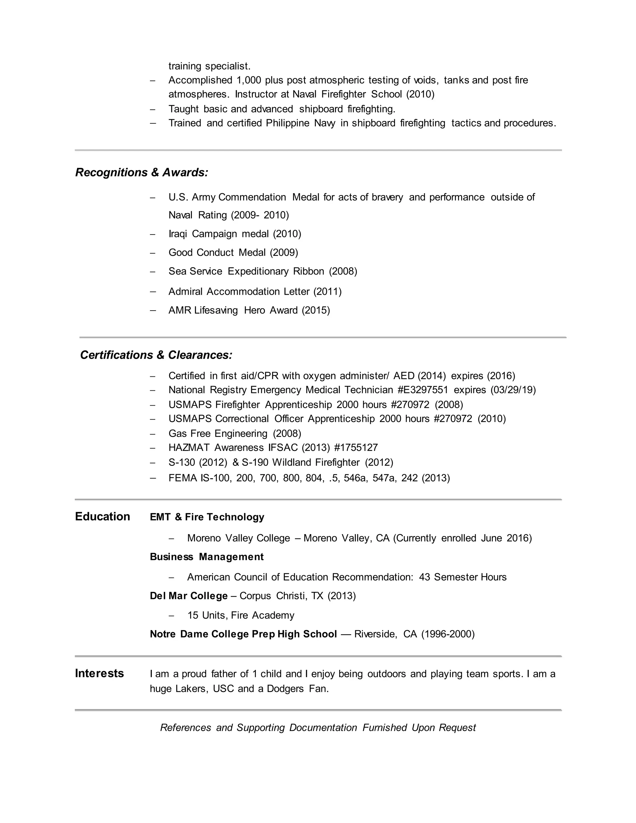 Ian Resume 2017 | DOCX