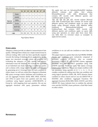 Coverage-Criteria-for-Testing-SQL-Queries | PDF