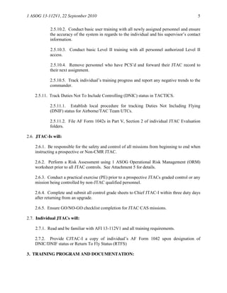 Expired 1 ASOG Training Program | PDF