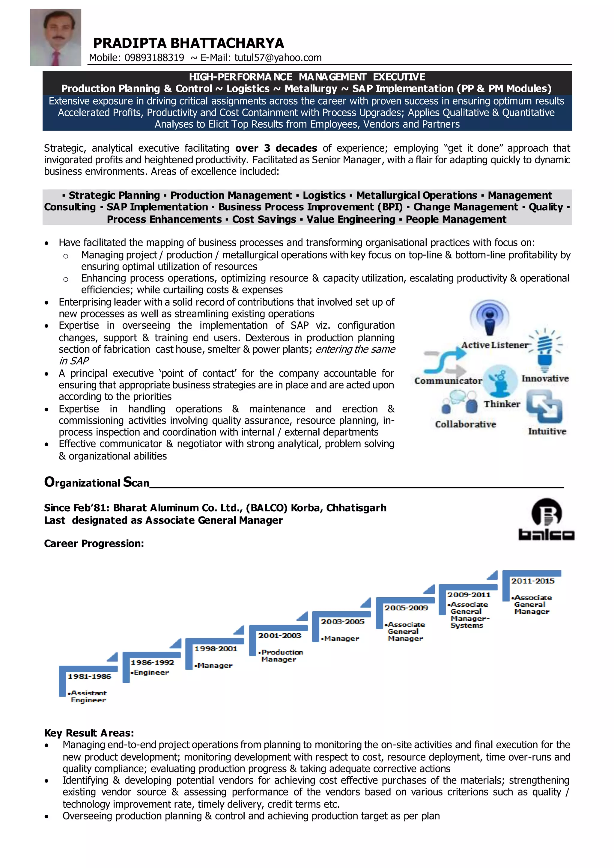 PRADIPTA BHATTACHARYA_resume(L) | DOCX | Logistics | Business