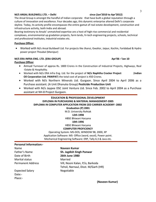 Resume_Naveen_Kumar_15-09-16 | DOC