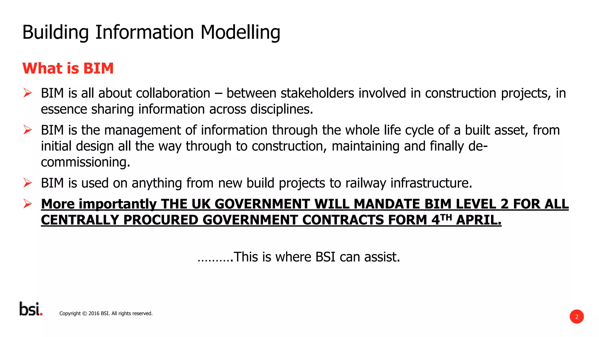 BIM presentation | PPT