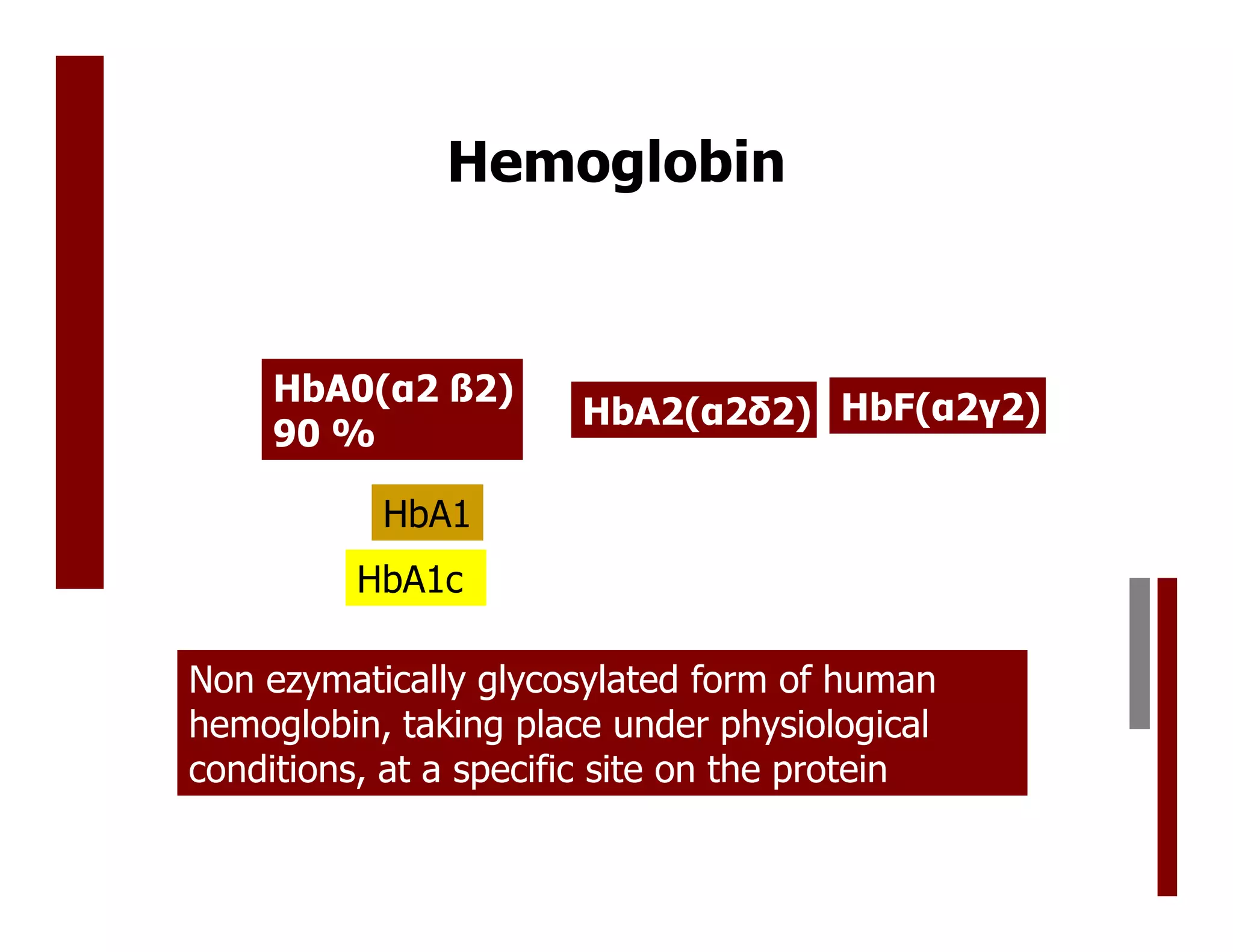 HbA1c : glycosylated hemoglobin | PDF