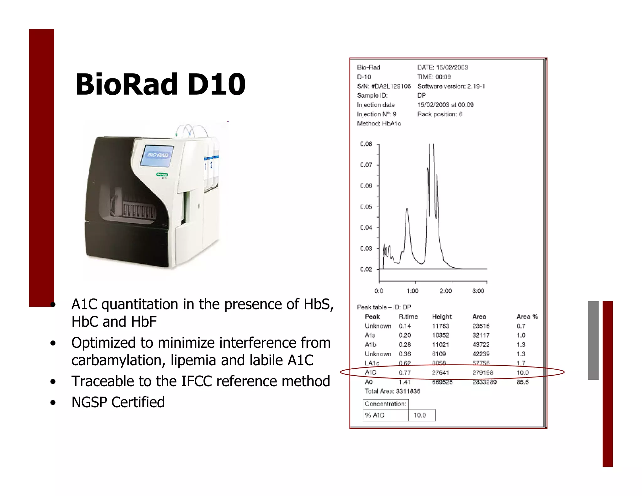 HbA1c : glycosylated hemoglobin | PDF