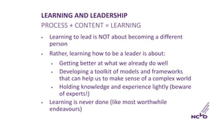 A1: Can we learn to be leaders? | PPT