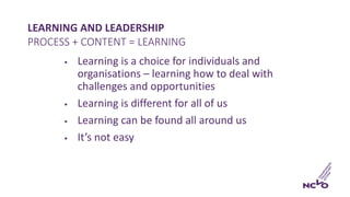 A1: Can we learn to be leaders? | PPT