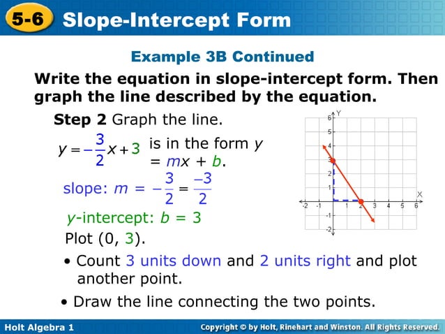 Chapter 5 Slope-Intercept Form | PPT | Physics | Science
