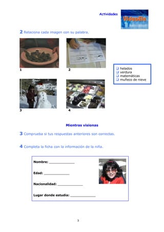 A1 cosas que_me_gustan_actividad | PDF