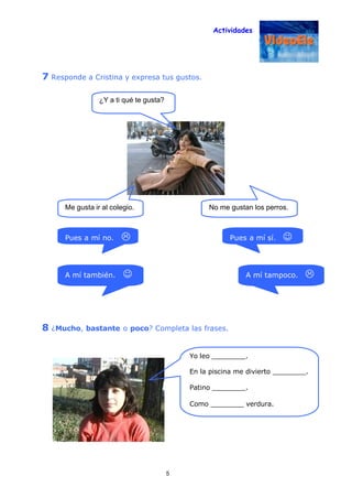 A1 cosas que_me_gustan_actividad | PDF