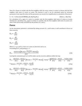 Tersoff Potential:Inter-atomic Potential for Semi-conductors | PDF | Chemistry | Science