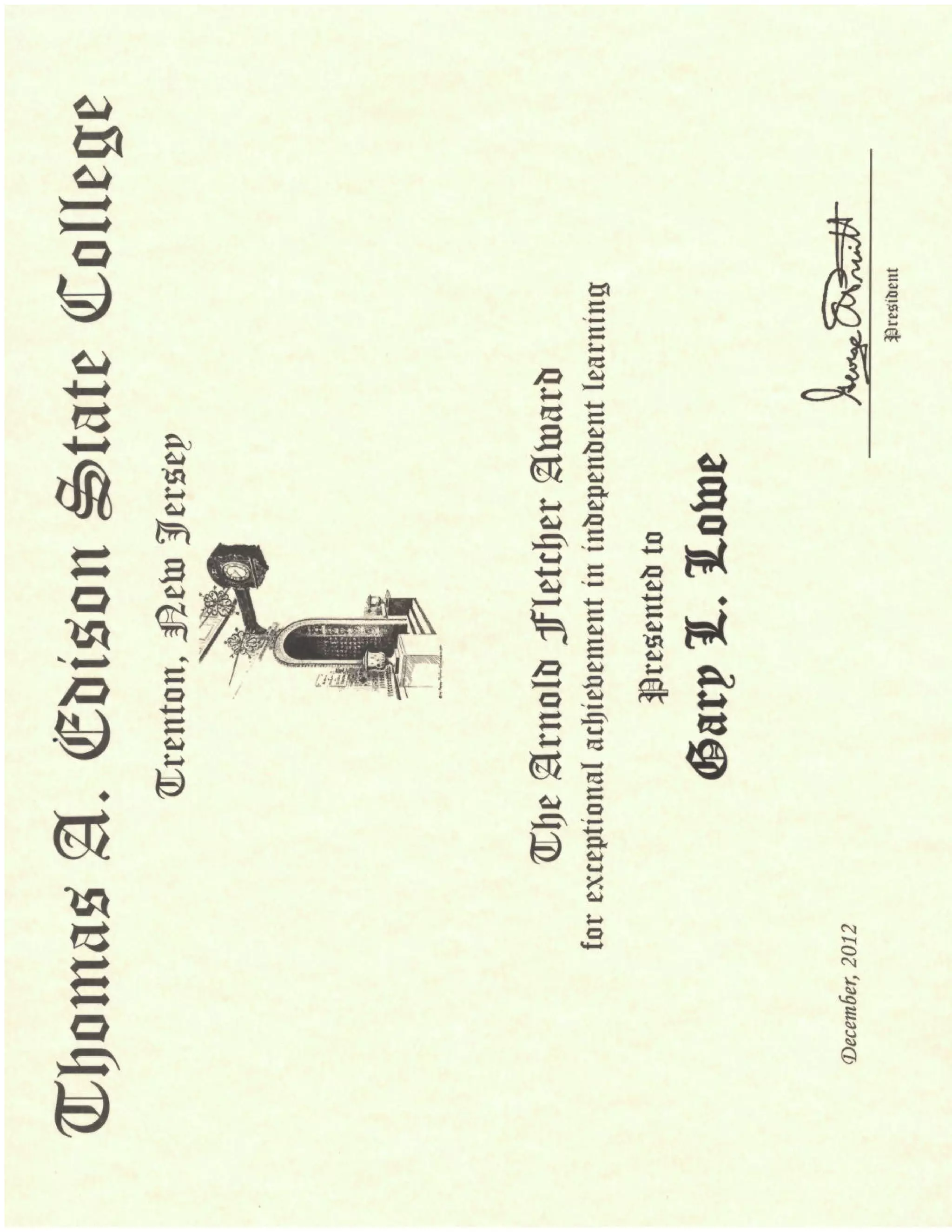 Arnold Fletcher Award | PDF