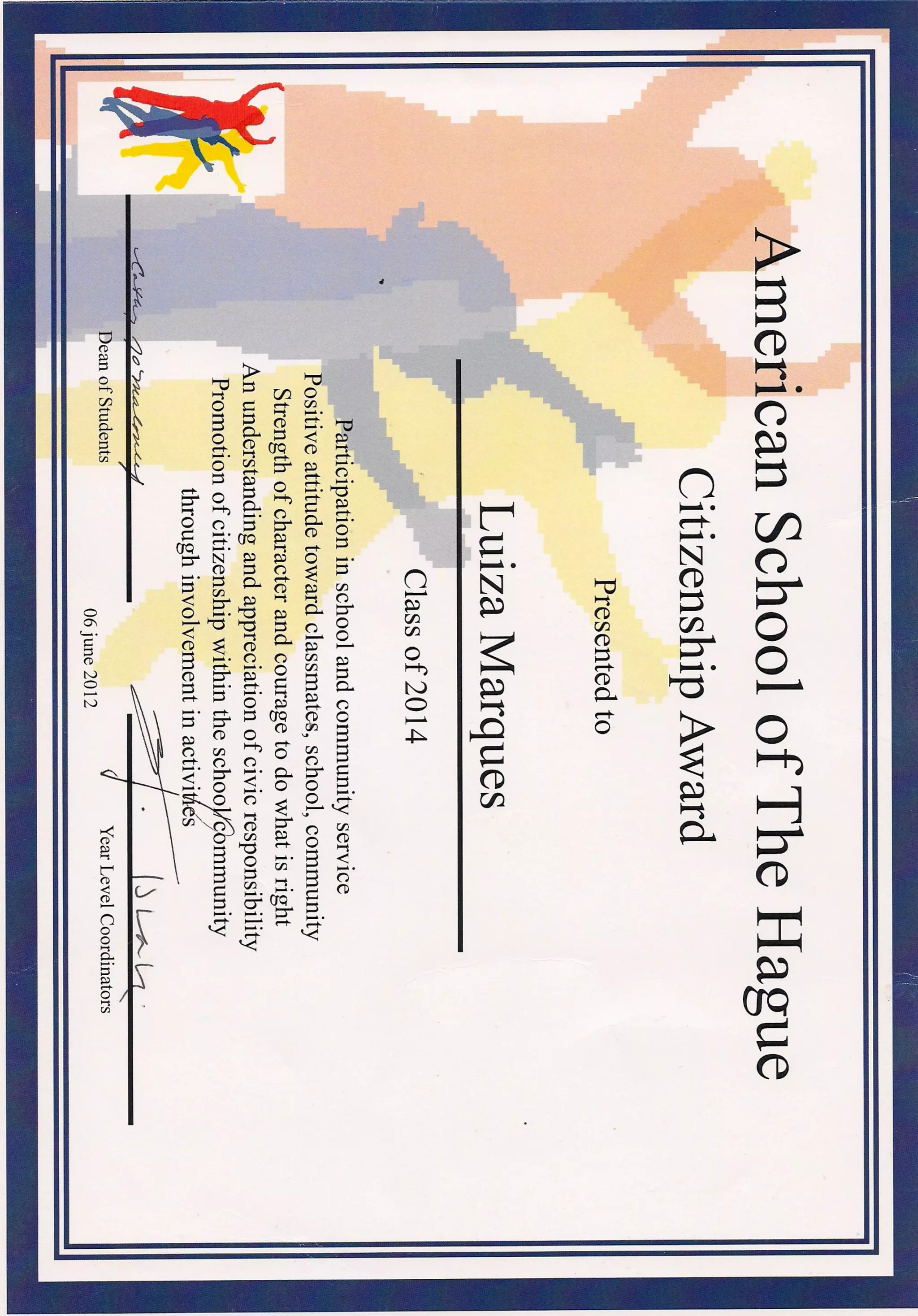 citizenship award | PDF