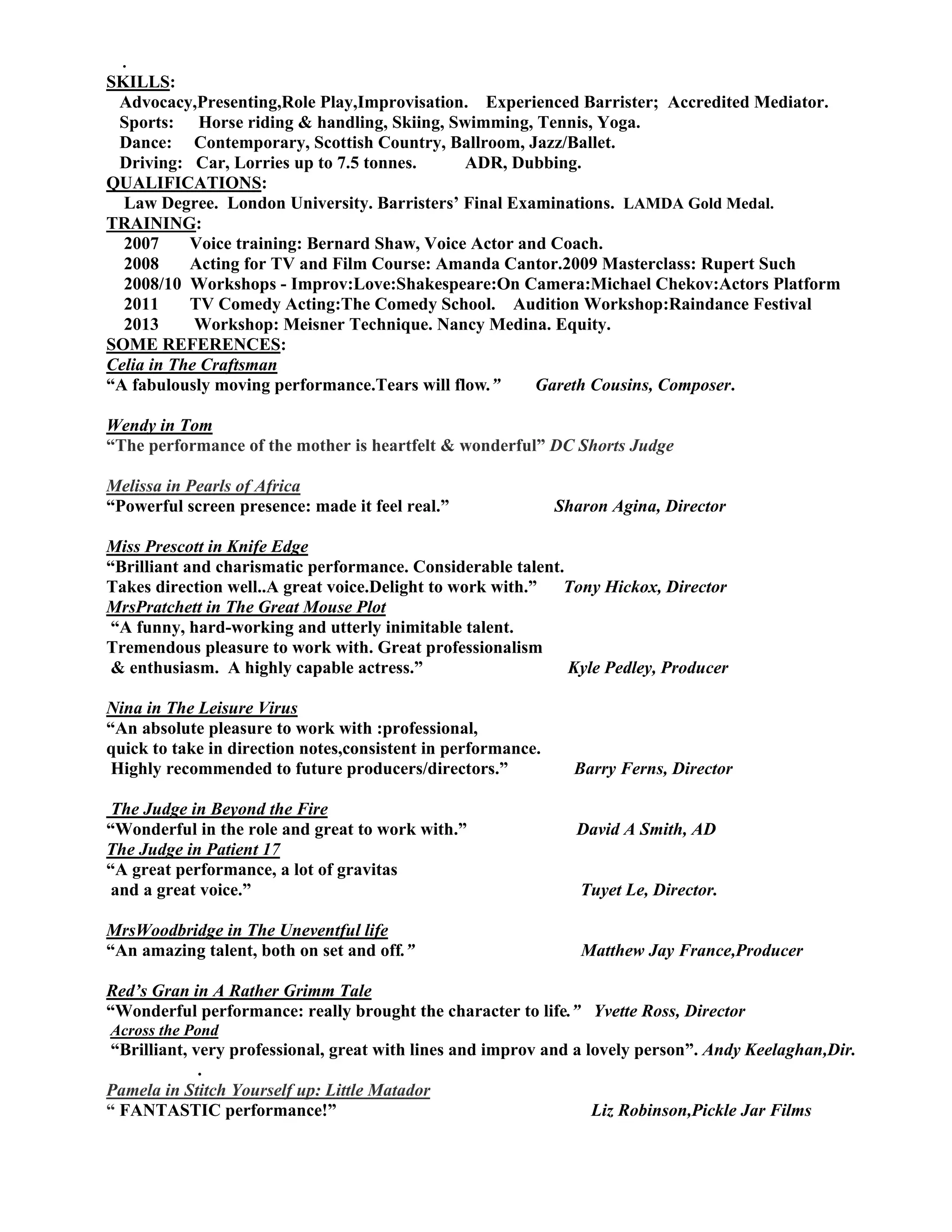 Jennifer Munby CV R22NA | PDF