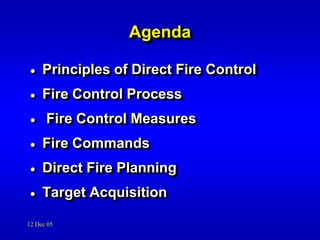 A1 direct fire planning new | PPTX