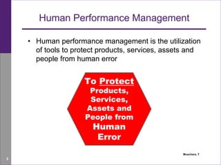 Human Performance Management | PPT