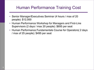 Human Performance Management | PPT