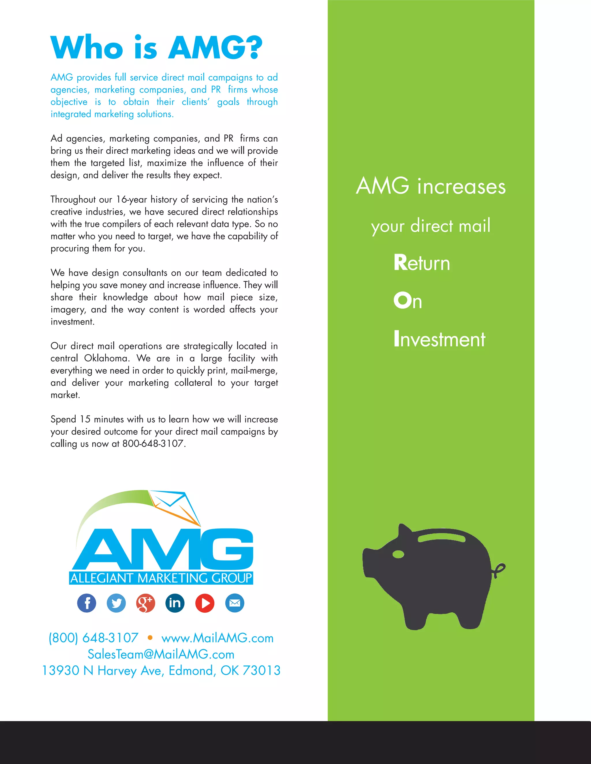 AMG -Meet your direct mail partner | PDF