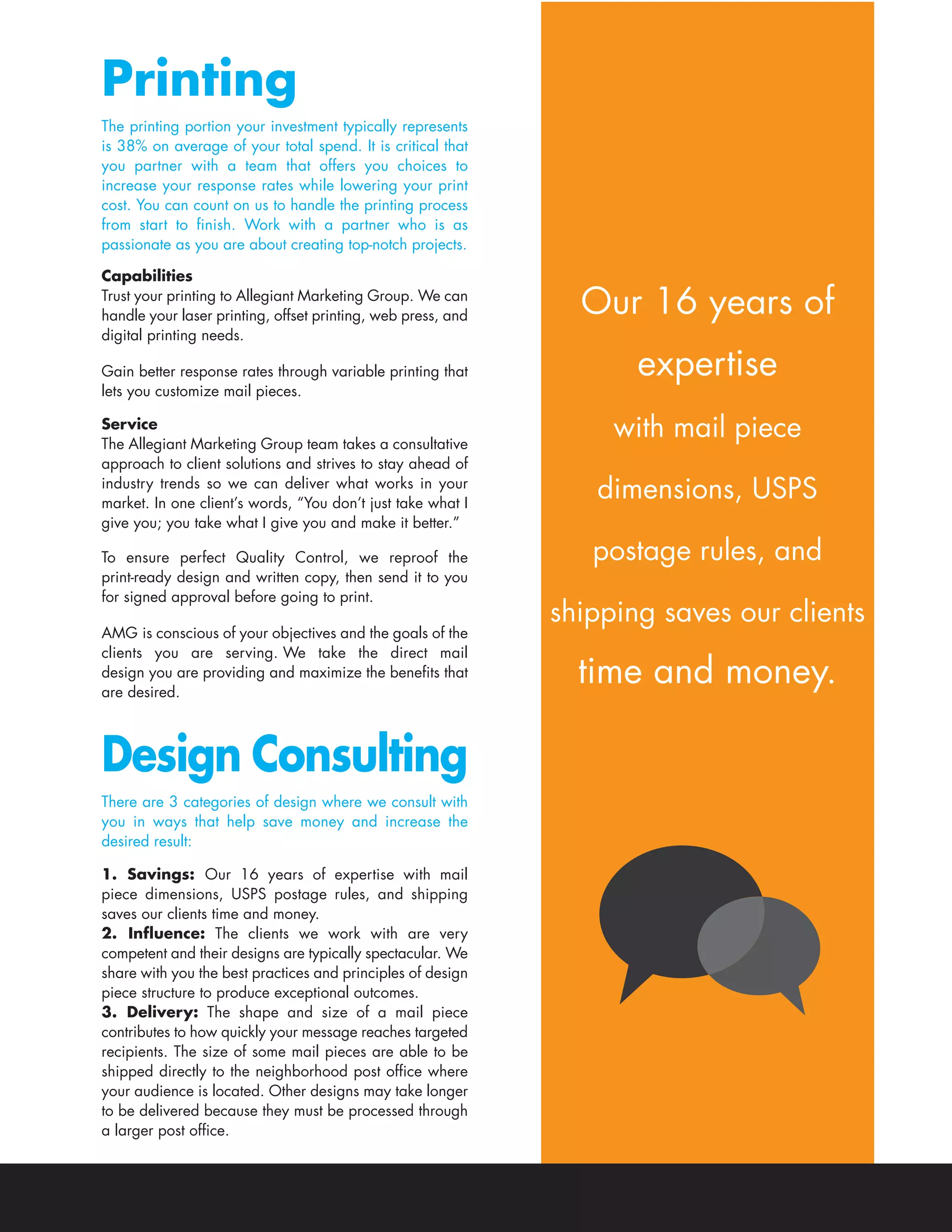 AMG -Meet your direct mail partner | PDF