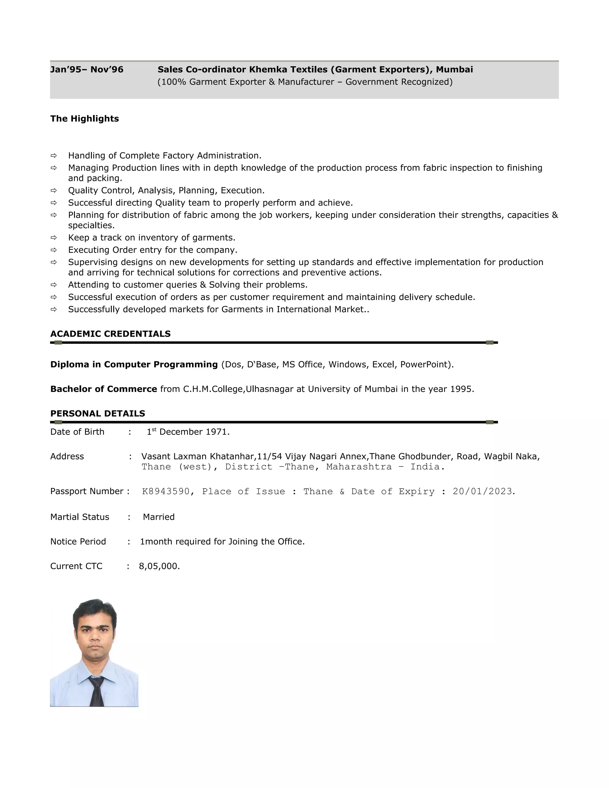 VK-Resume | PDF