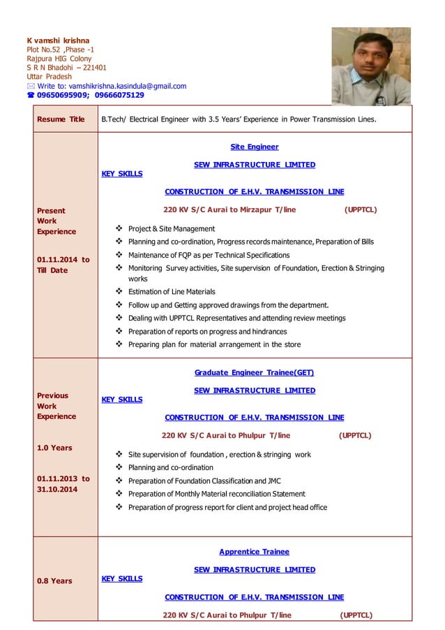 vamshi Resume | PDF