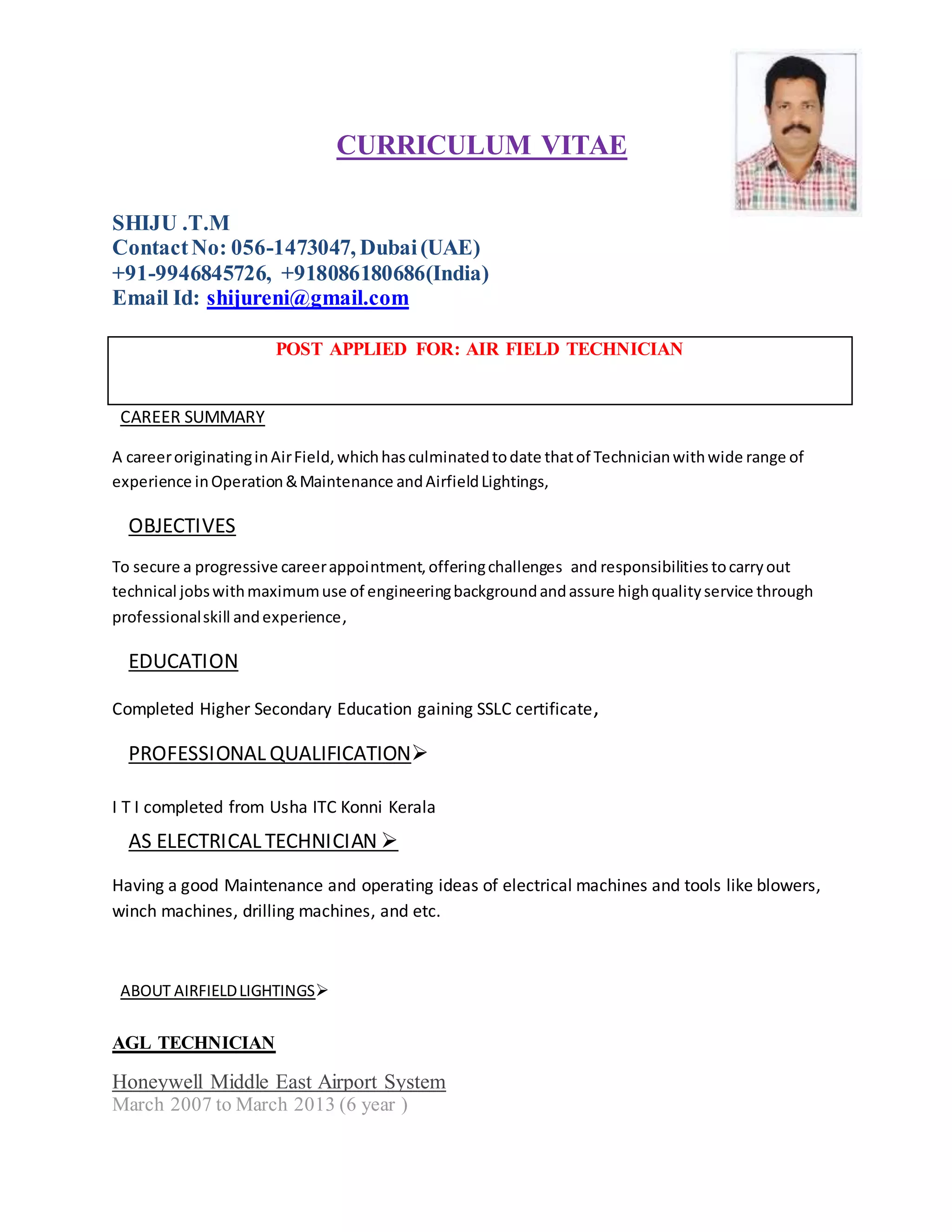 Shiju AGL New CV | DOCX