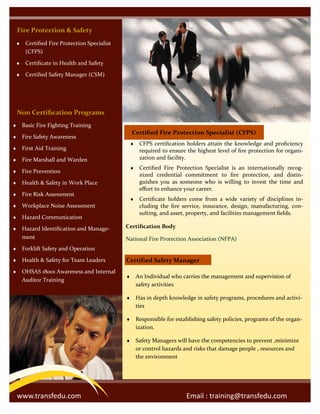 training catalogue | PDF