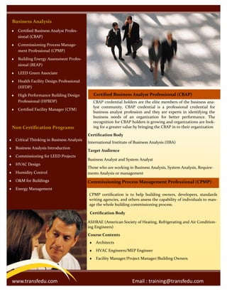 training catalogue | PDF