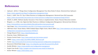 Configuration Managment Powerpoint | PPTX