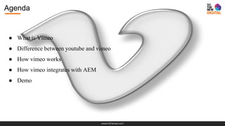 Vimeo Integration with aem | PPTX